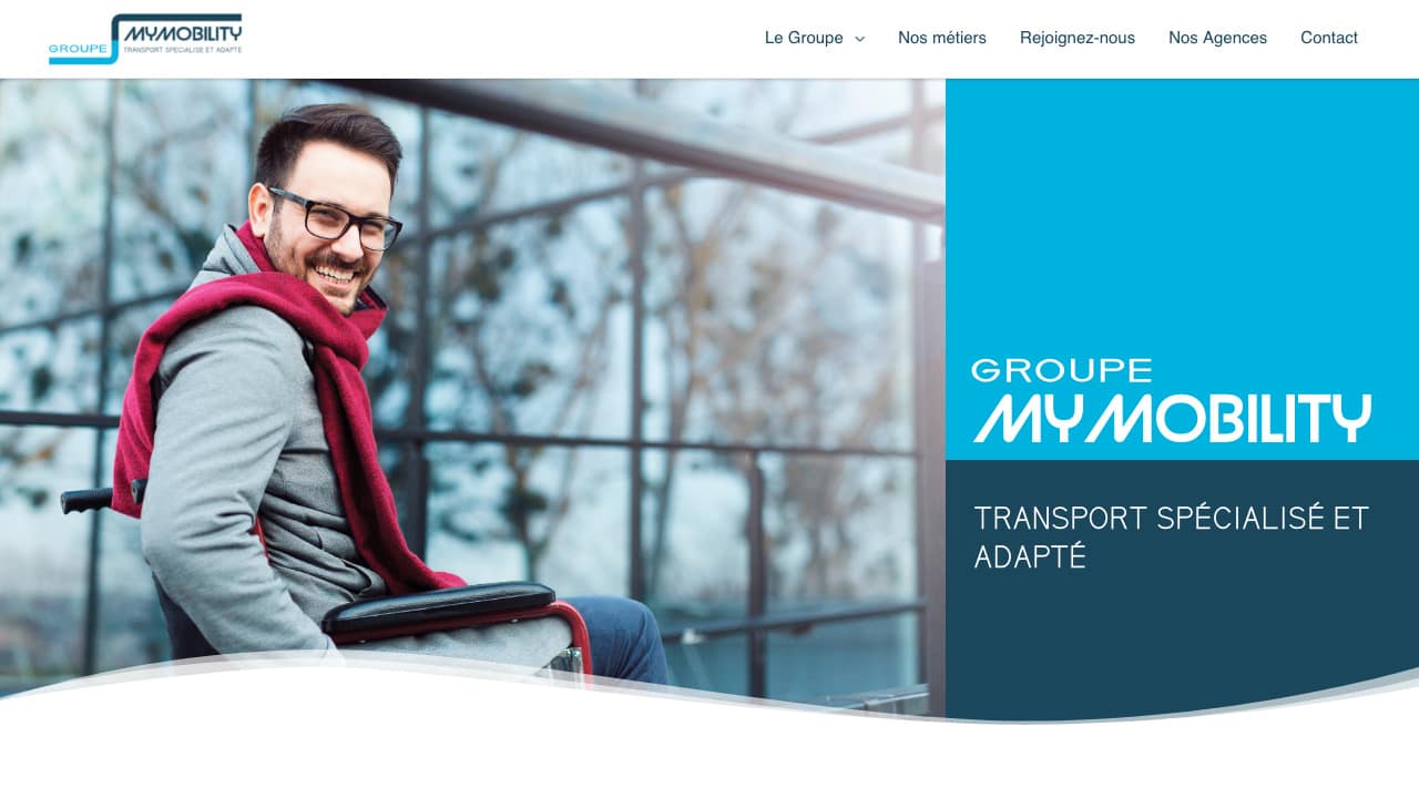 Refonte du site du leader du transport adapté en France, MyMobility